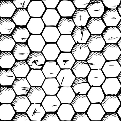 Honeycomb design Royalty Free Vector Image - VectorStock