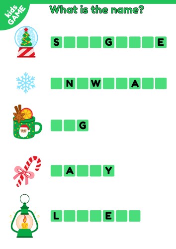 Kids coloring page by numbers with christmas mug Vector Image