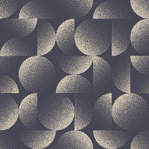 Square stippled seamless pattern geometric Vector Image