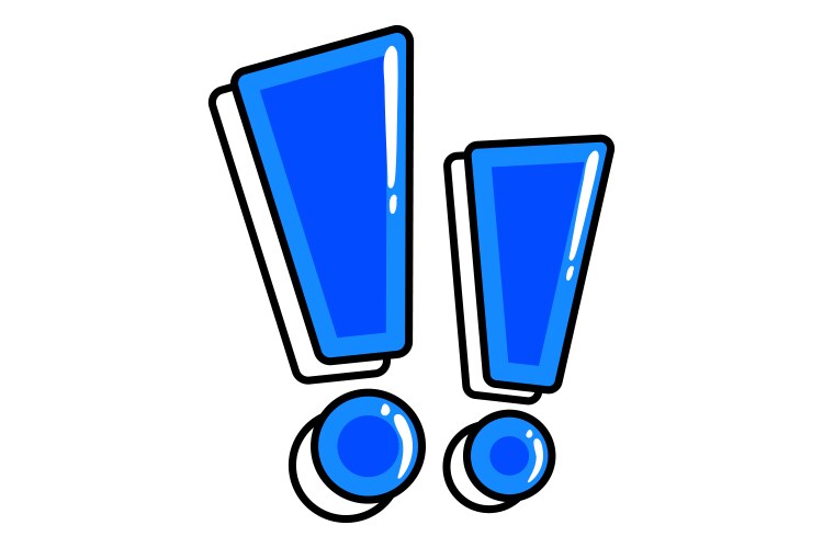 Good job highlight note sticker design Royalty Free Vector