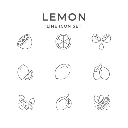 Lemon Outline Vector Images (over 22,000)