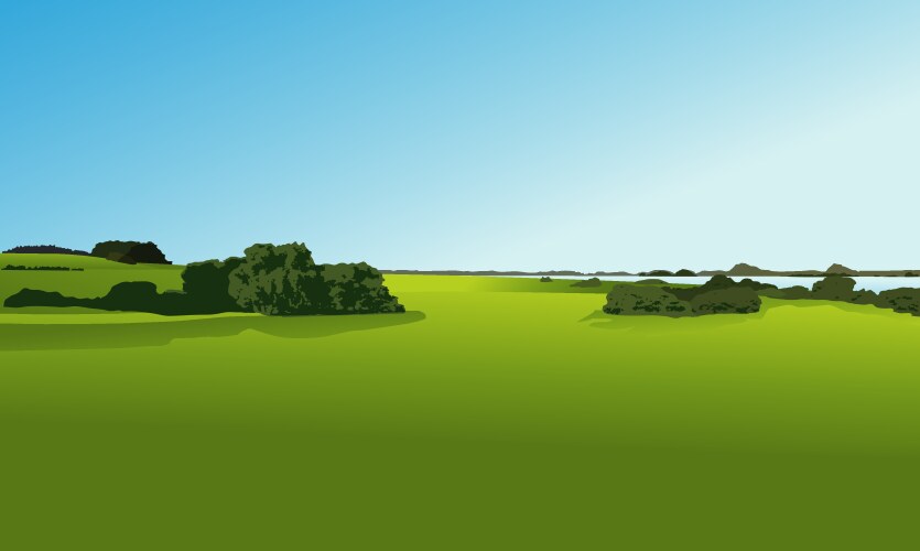Fertile land Royalty Free Vector Image - VectorStock
