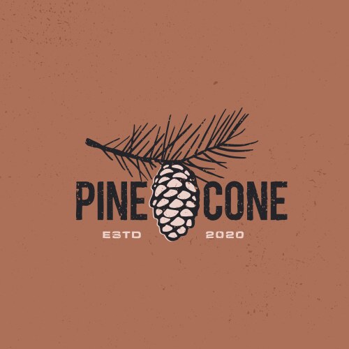 Pine Cone Logo Vector Images (over 960)