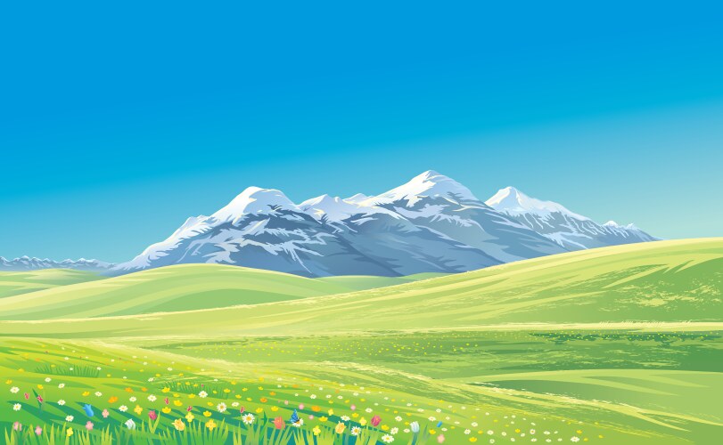 Mountain Landscape Vector Images (over 210,000)