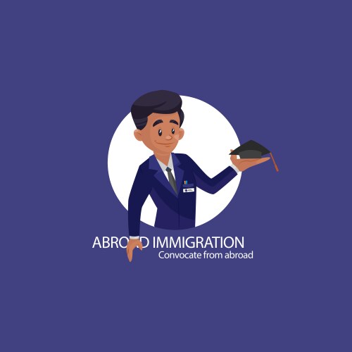 Study Abroad Get International Experience Website Vector Image