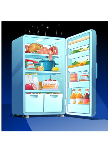 Open Fridge Cartoon Vector Images (over 620)