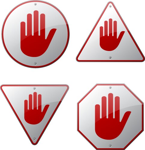 Hand Stop Symbol Vector Images (over 29,000)
