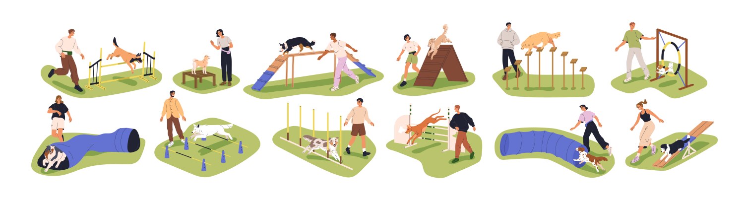 Dog Agility Vector Images (over 1,800)