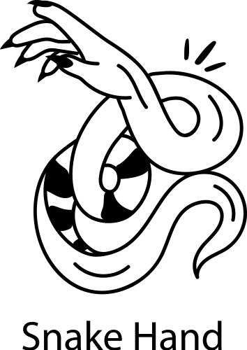Snake Hand Vector Images (over 7,500)