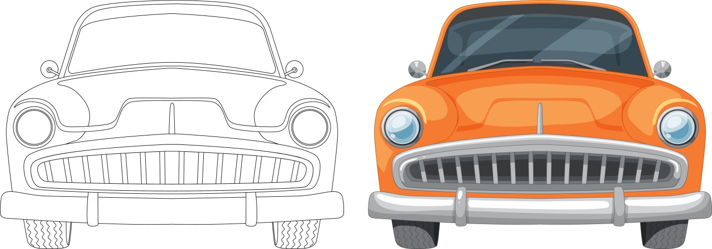 Car Outline Drawing Vector Images (over 18,000)