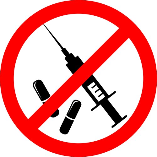 Do not write sign Royalty Free Vector Image - VectorStock