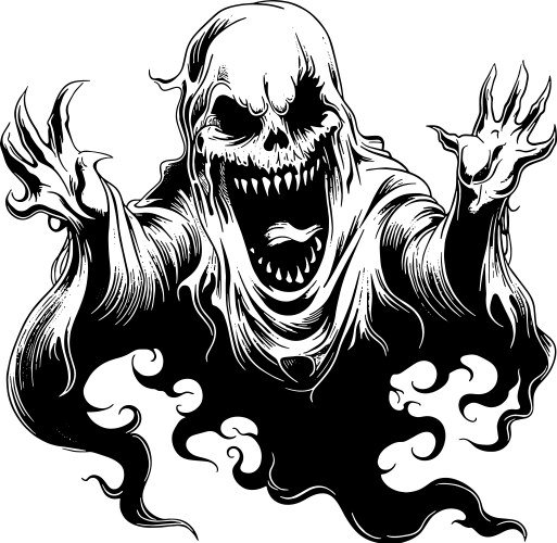 Ghost Vector Images & Graphics for Commercial Use | VectorStock