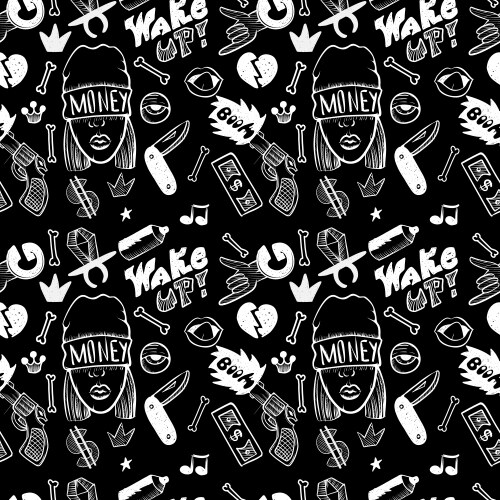 Gangster Girl Drawing Vector Images (over 110)