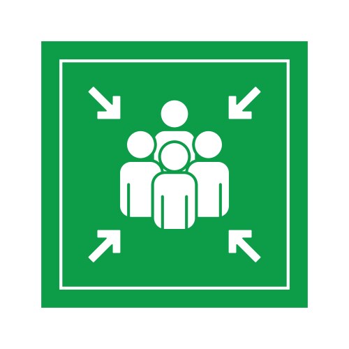 Emergency Assembly Point Sign Vector Images (over 180)