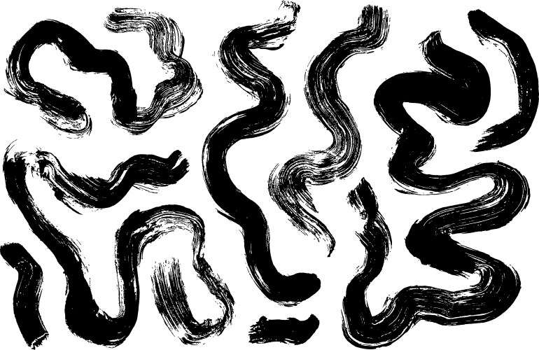 Paint Swish Vector Images (over 400)