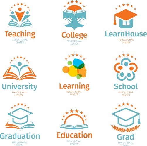 Abstract icons Royalty Free Vector Image - VectorStock