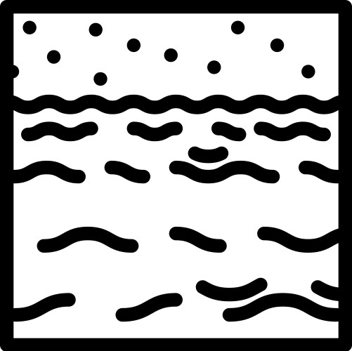 Ocean waves tidal power glyph icon Royalty Free Vector Image