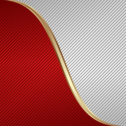 Red and white wavy textured background Royalty Free Vector