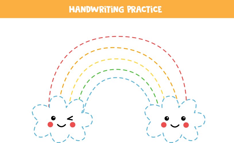 Worksheet Cloud Tracing Vector Images (97)