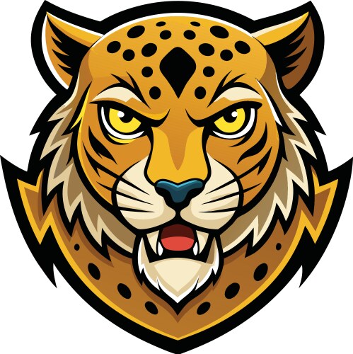 Restaurant mascot logo Royalty Free Vector Image