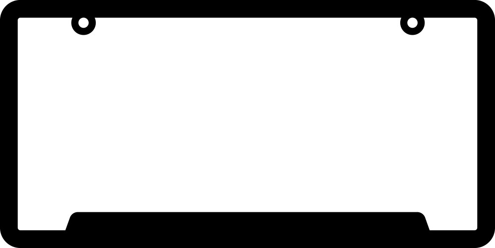 Car Number Plate Template Vector Images (over 170)