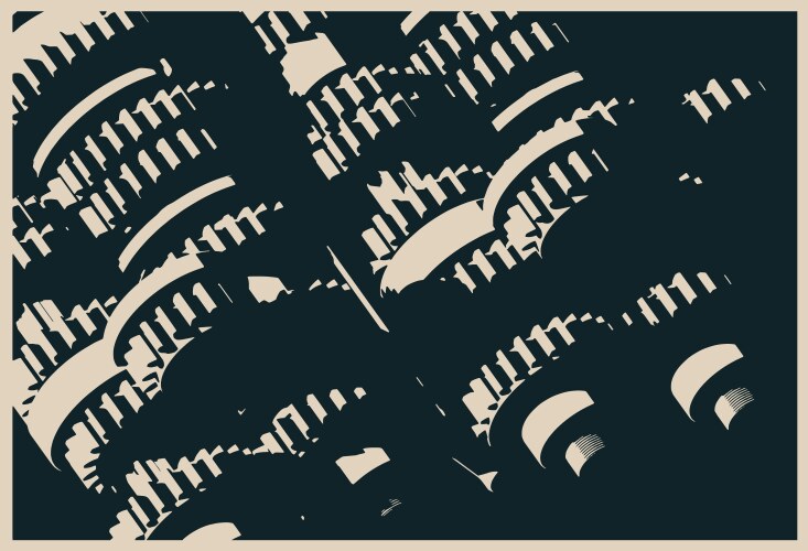 Gearbox mechanism close up Royalty Free Vector Image