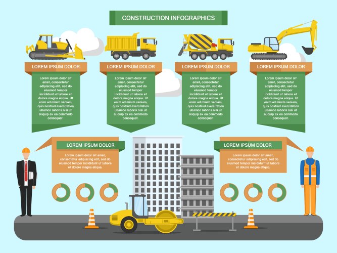 Construction Infographics Vector Images (over 28,000)