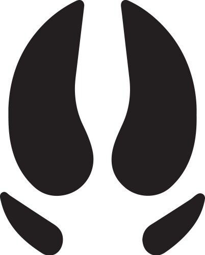 Pig silhouette Royalty Free Vector Image - VectorStock