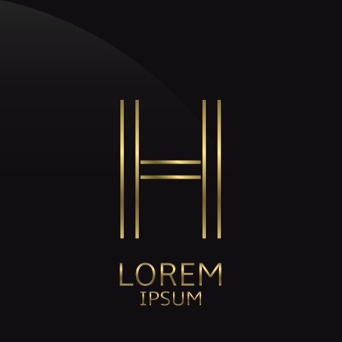 Golden H Logo Vector Images (over 5,300)