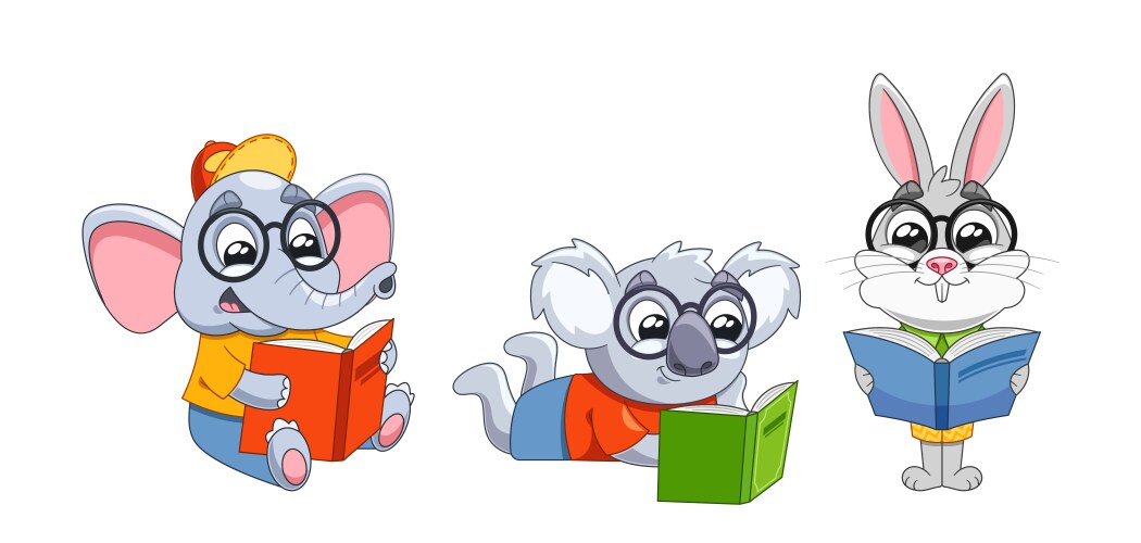 Elephant Cartoon Story Vector Images (over 260)