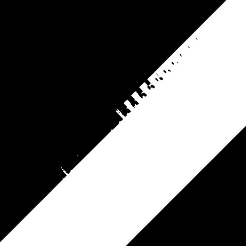 Diagonal glitch overlay Royalty Free Vector Image