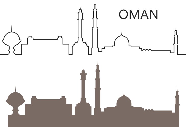 Oman Royalty Free Vector Image - VectorStock