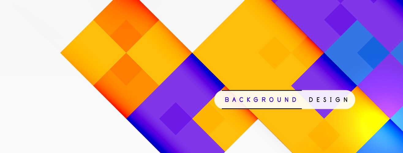 A bunch of colorful triangles on white Royalty Free Vector