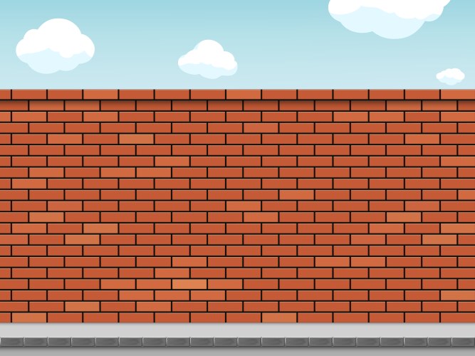 Suburb with road against background a city Vector Image