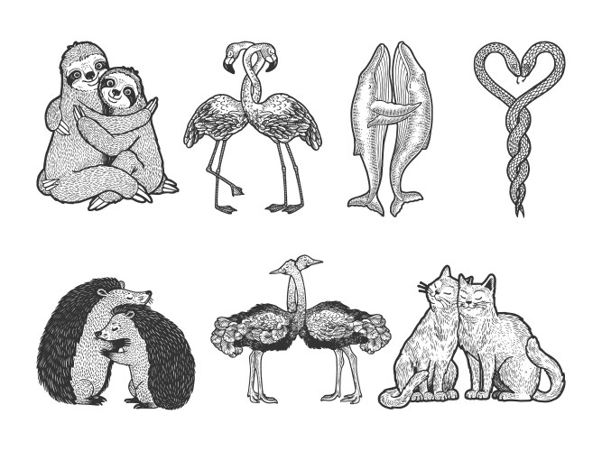 Hug Sketch Vector Images (over 4,000)