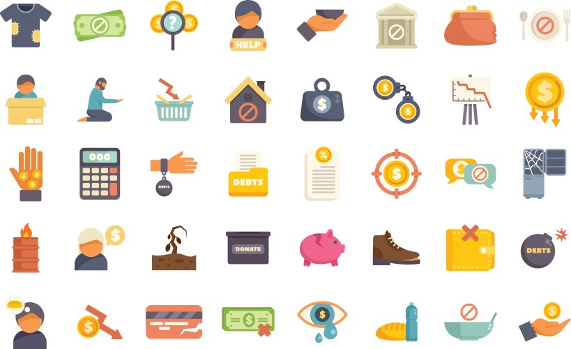 Financial Difficulties Vector Images (over 840)