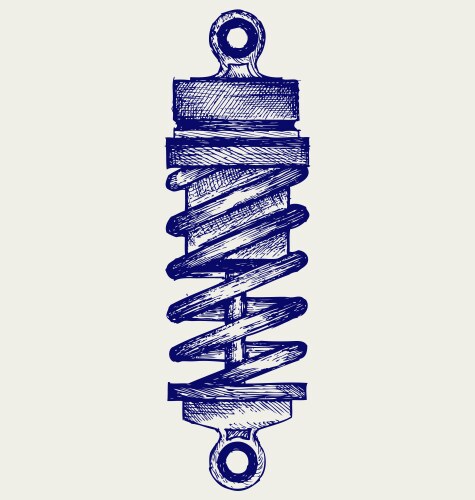 Shock-absorbers Royalty Free Vector Image - VectorStock