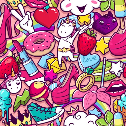 Girlish Vector Images (over 9,900)