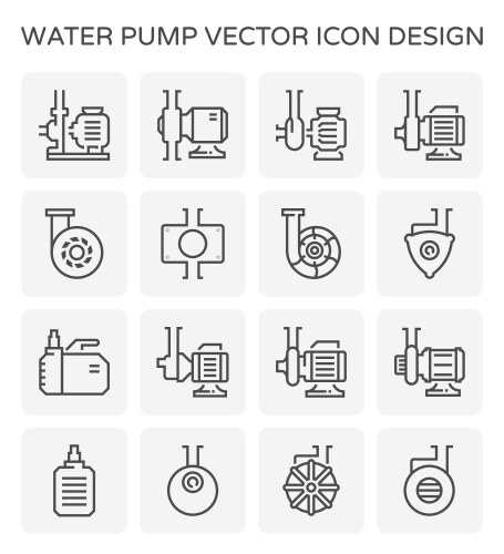 Submersible Pump Symbol Pump Symbol Submersible Vector Images (over