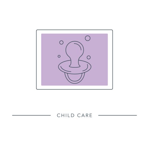 Nursery icon Royalty Free Vector Image - VectorStock