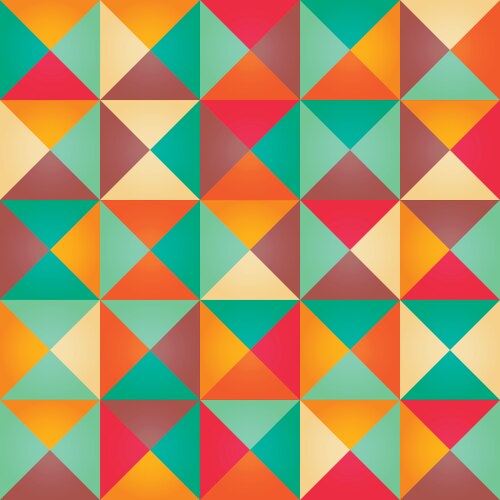Triangles pattern Royalty Free Vector Image - VectorStock