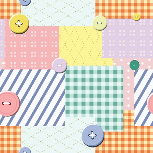 Letter r in patchwork style Royalty Free Vector Image