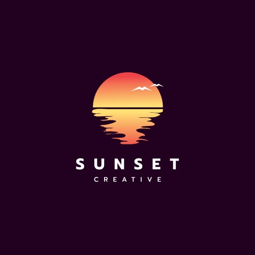 Sunset Logo Vector Images (over 44,000)