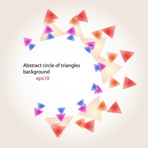 Glossy triangles geometric poster set Royalty Free Vector