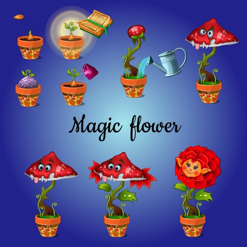 Magic Flower Vector Images (over 35,000)