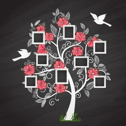 Memory tree Royalty Free Vector Image - VectorStock