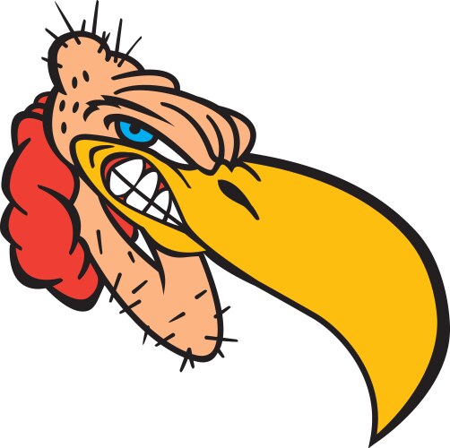 Hornet logo mascot Royalty Free Vector Image - VectorStock