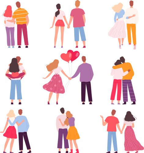 Man Walking Back View Vector Images (over 880)