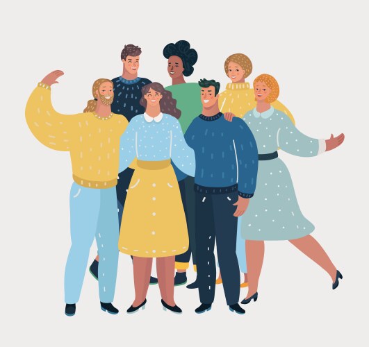 Group of Friends Vector Images (over 100,000)