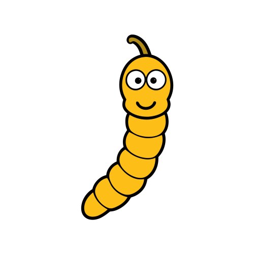 Cartoon Bird Worm Vector Images (over 670)